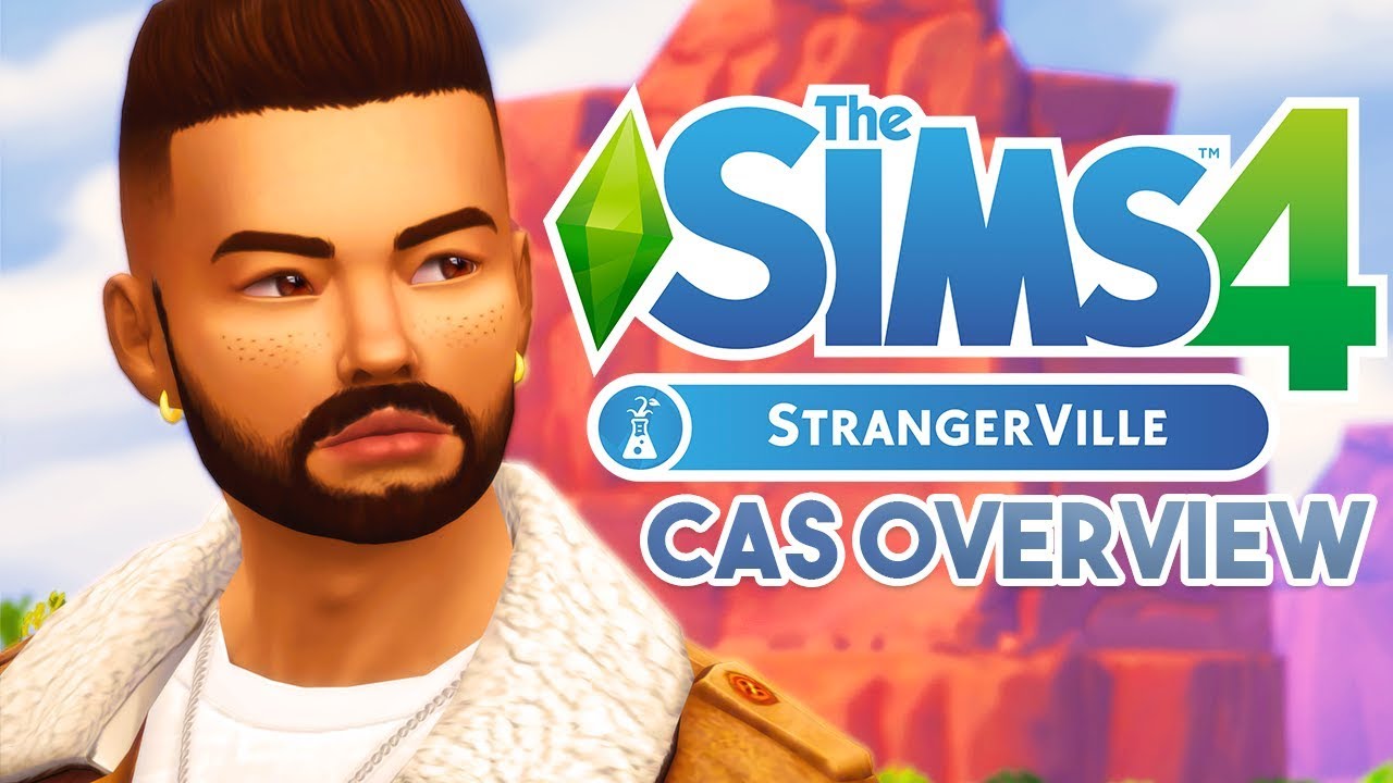 CAS OVERVIEW / FIRST IMPRESSION ~ The Sims 4: Strangerville - YouTube