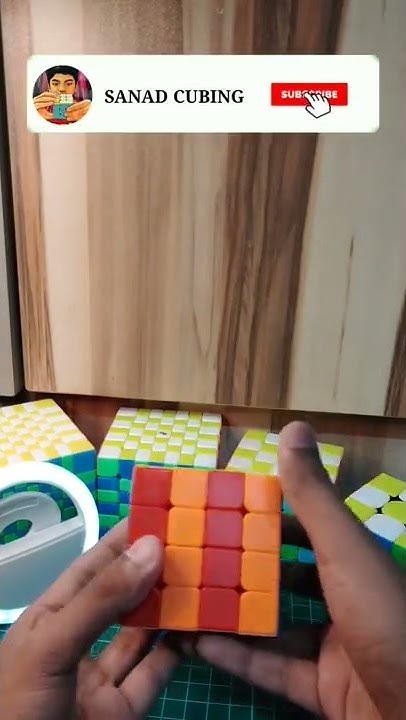 HOW TO MAKE CHECKER BOARD PATTERN IN 4X4 RUBIK'S CUBE#shorts - YouTube