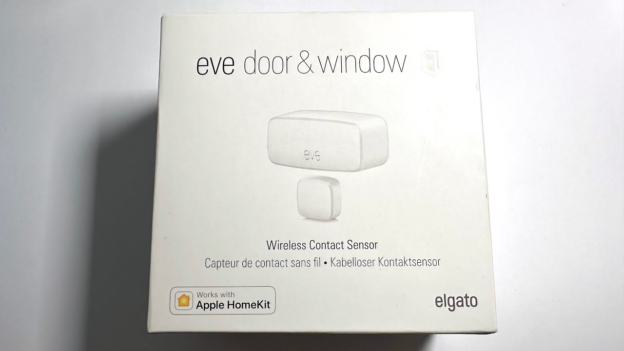Eve Door & Window unboxing and installation - YouTube