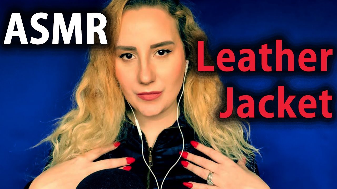 ASMR | Leather Jacket And Mic Scratching - YouTube