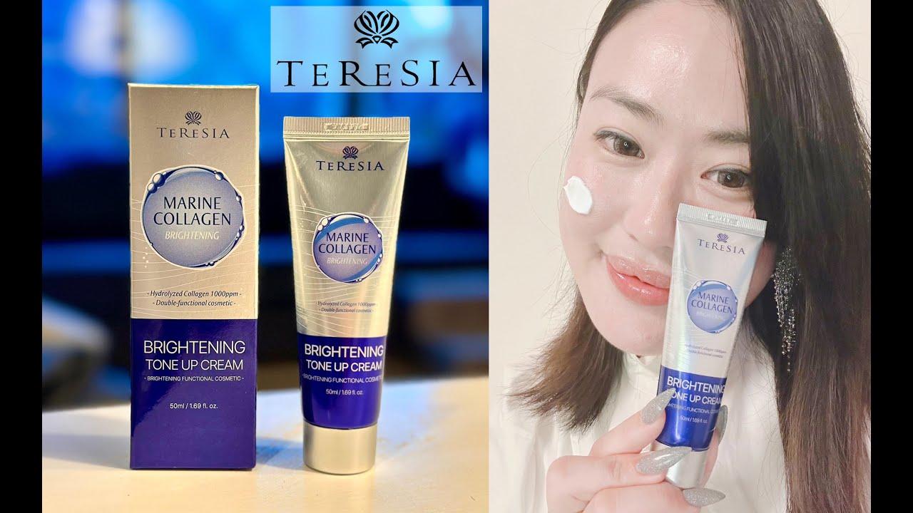 NEW Teresia Collagen Brightening ToneUp Cream +82-10-6540-9040 ...