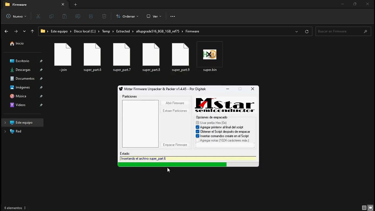 Mstar Firmware Unpacker & Packer (Repack Sparse firmware) - YouTube