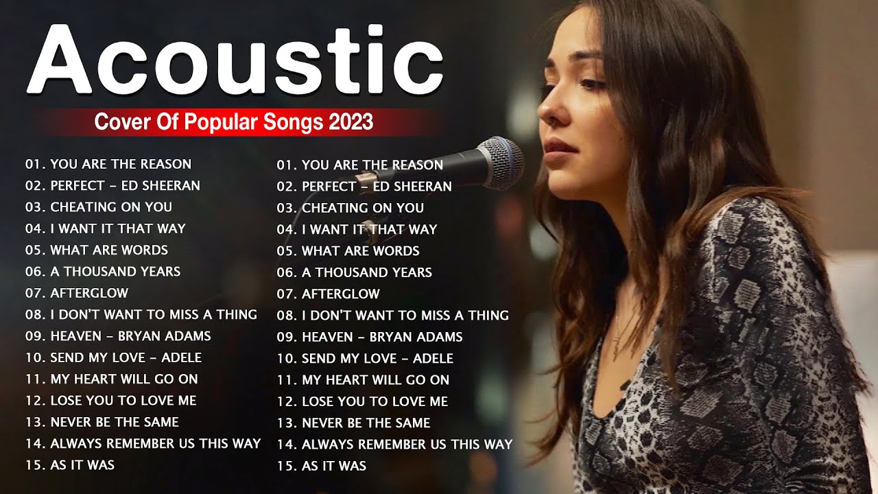 Acoustic Songs 2023 - New Popular Songs Acoustic Cover 2023 - The Best ...