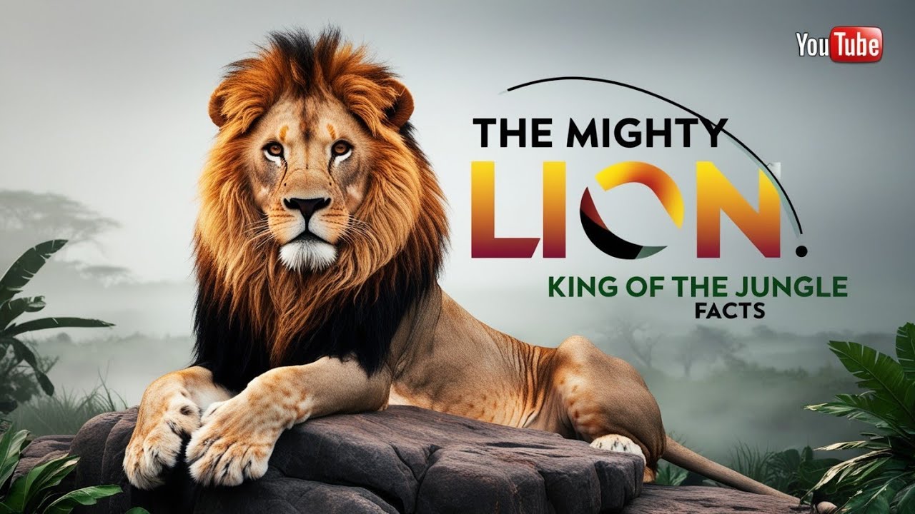 🦁 The Mighty Lion: King of the Jungle Facts👑#LionFacts 🦁 # ...