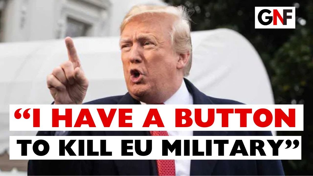 Germany is VERY nervous. Reason- Trump's RED button - YouTube