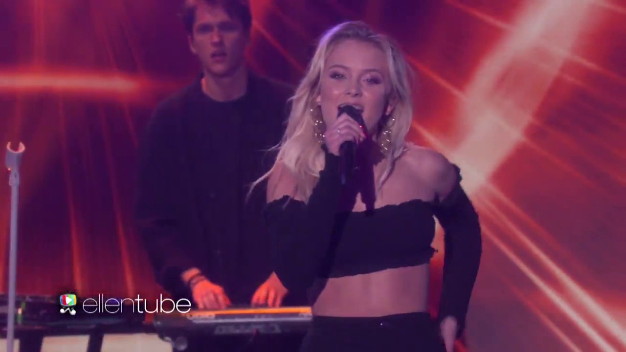 Zara Larsson Live So Good On Ellen Show Ft Ty Dolla Ign Today 7th