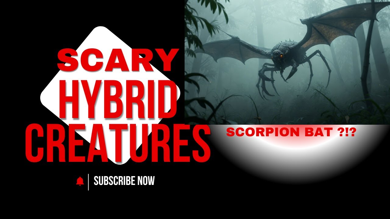 Scary Hybrid Creatures - Scary Images from the Dark Book - YouTube