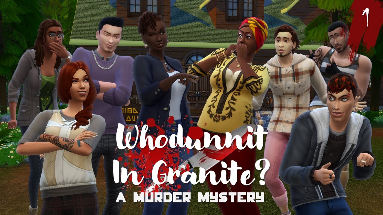 A KILLER AMONG US | Murder Mystery Miniseries EP01 | The Sims 4 - YouTube