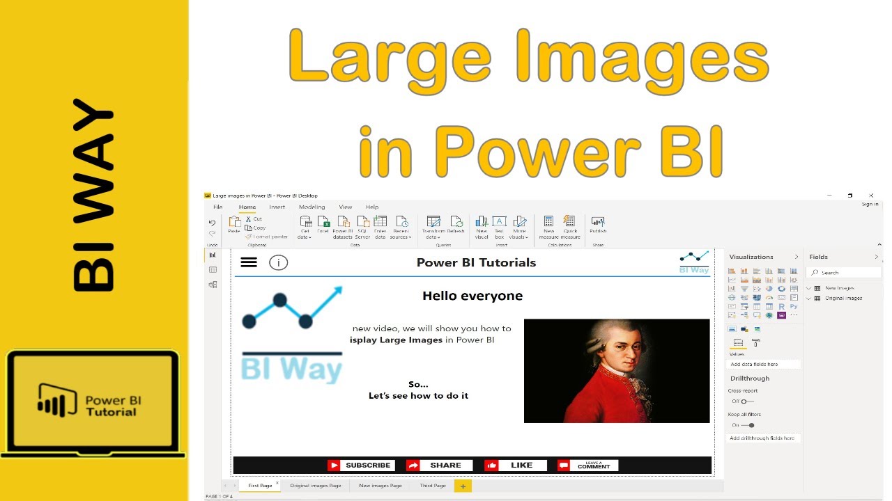 Large Images in Power BI - YouTube