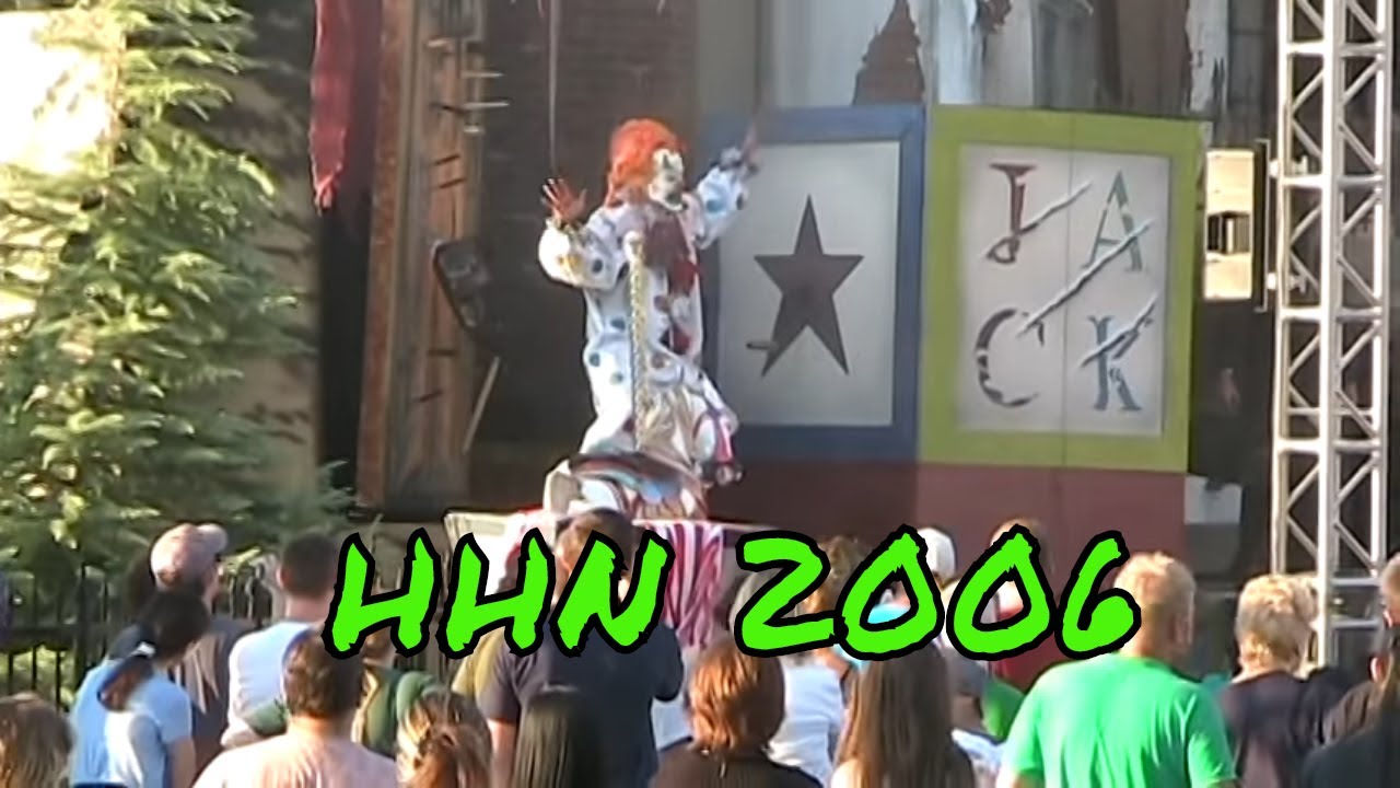 HHN Sweet Sixteen 2006 Arrival show Jack is Back Director excerpts ...