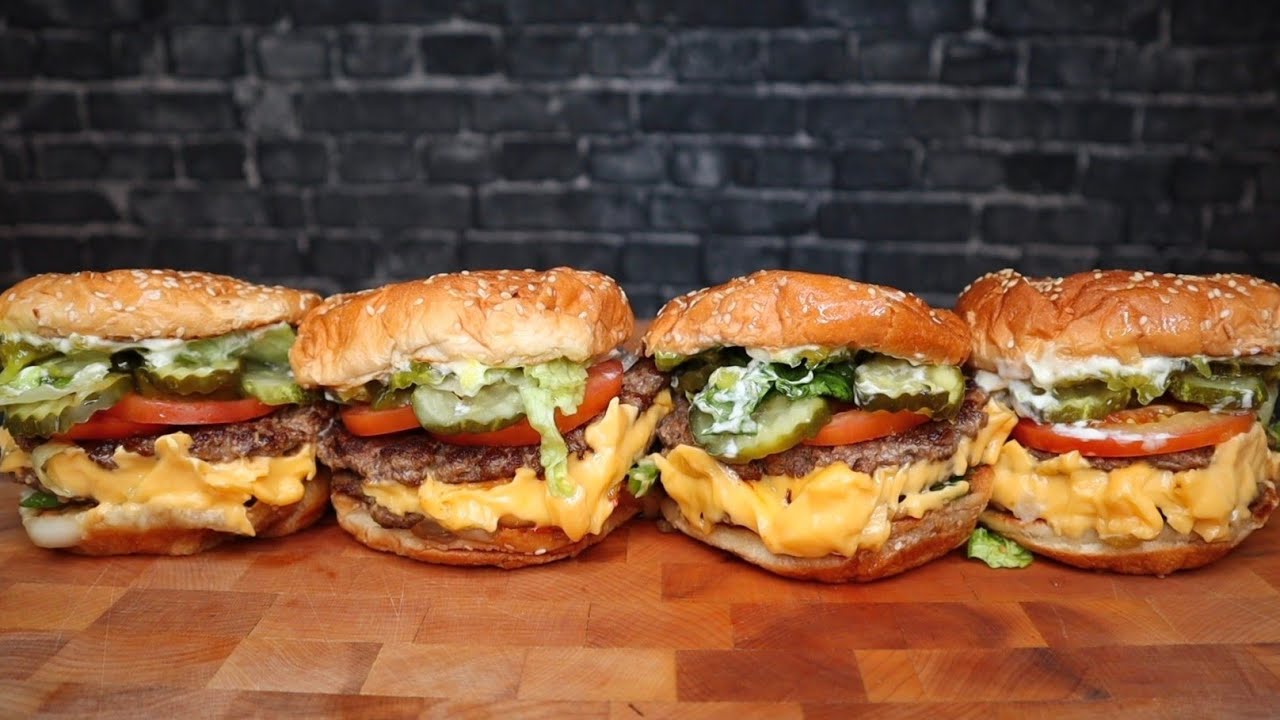 ASMR EATING FIVE GUYS DOUBLE CHEESE BURGERS ALL THE WAY MUKBANG - YouTube