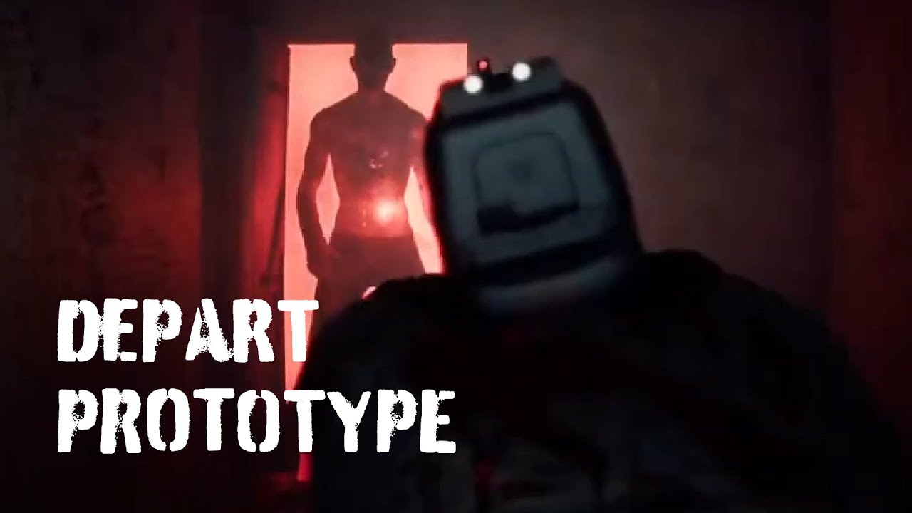 超リアルなホラゲー配信【DEPART PROTOTYPE】【みっとん視点】 - YouTube
