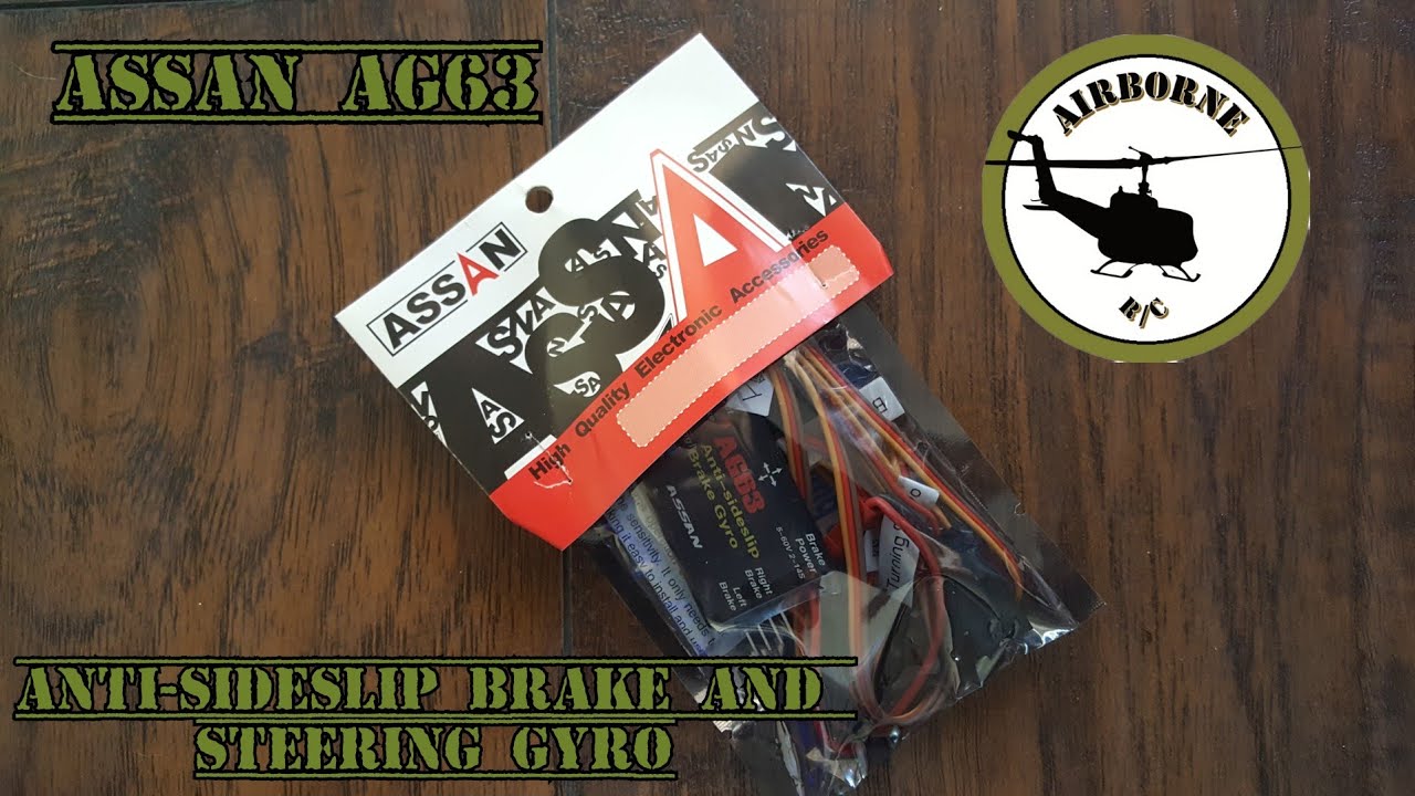 ASSAN AG63 UNBOXING and Breakdown!! Anti-sideslip brake and steering ...