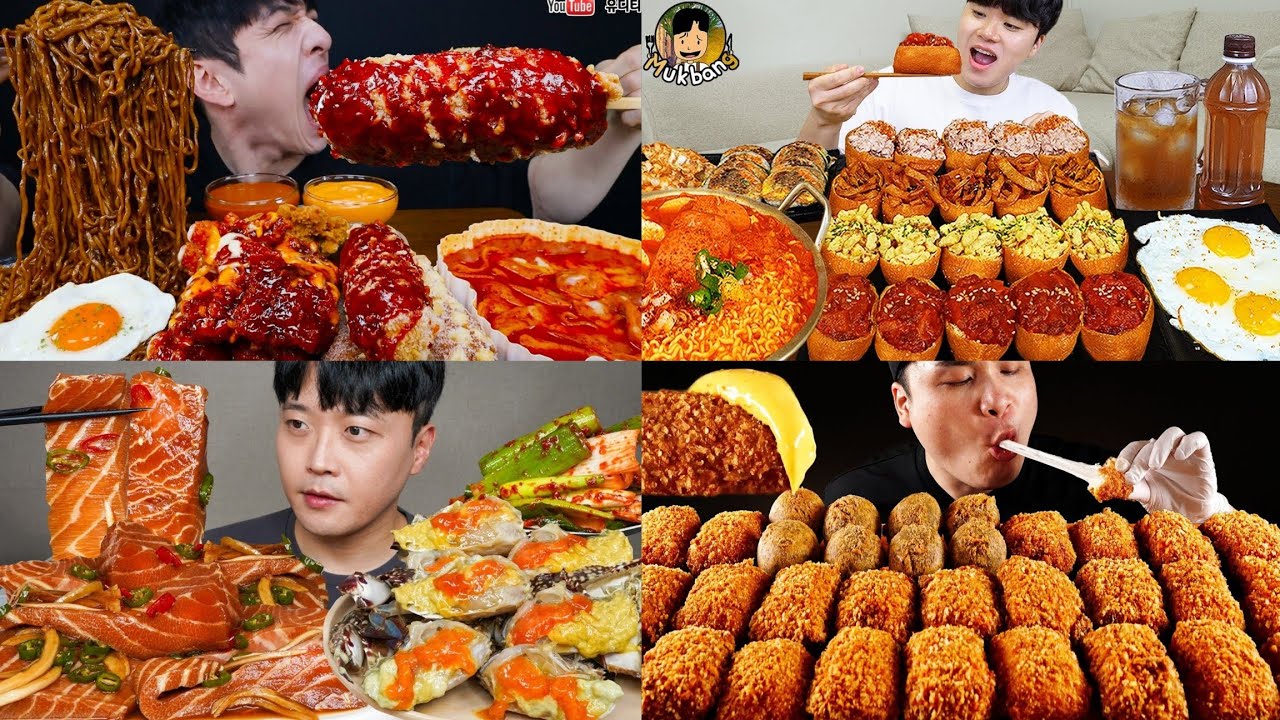 BEST *SATISFYING BIG BITES* MUKBANG ASMR COMPILATION pt.5 - YouTube