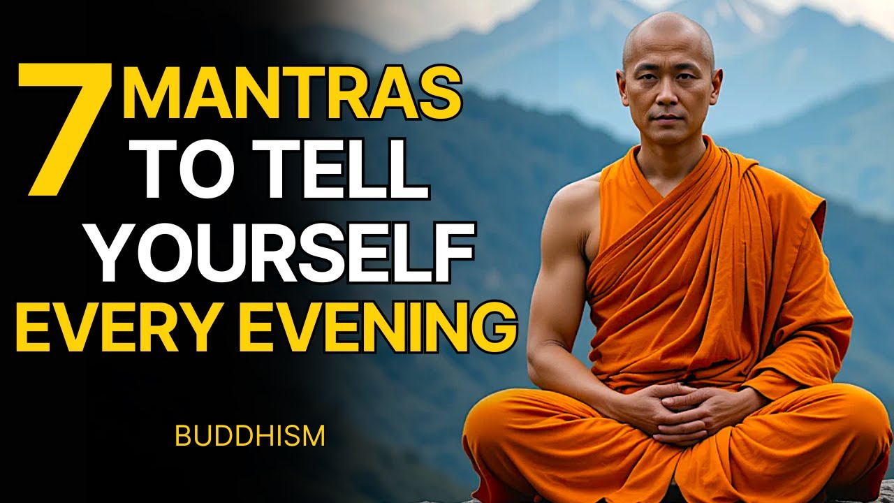 7 Powerful Mantras You Should Tell Yourself Every Evening | Buddhist ...