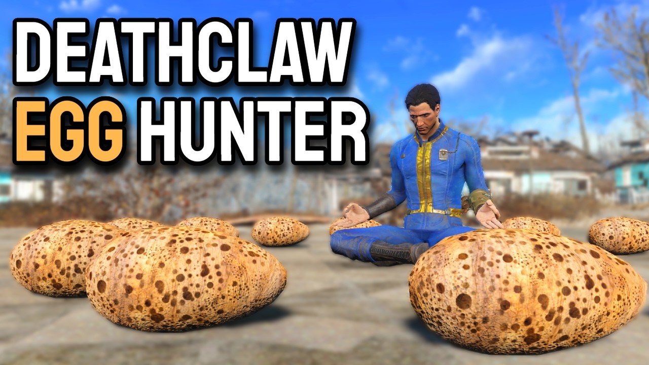 I Collected Every Deathclaw Egg In Fallout 4 Survival - YouTube