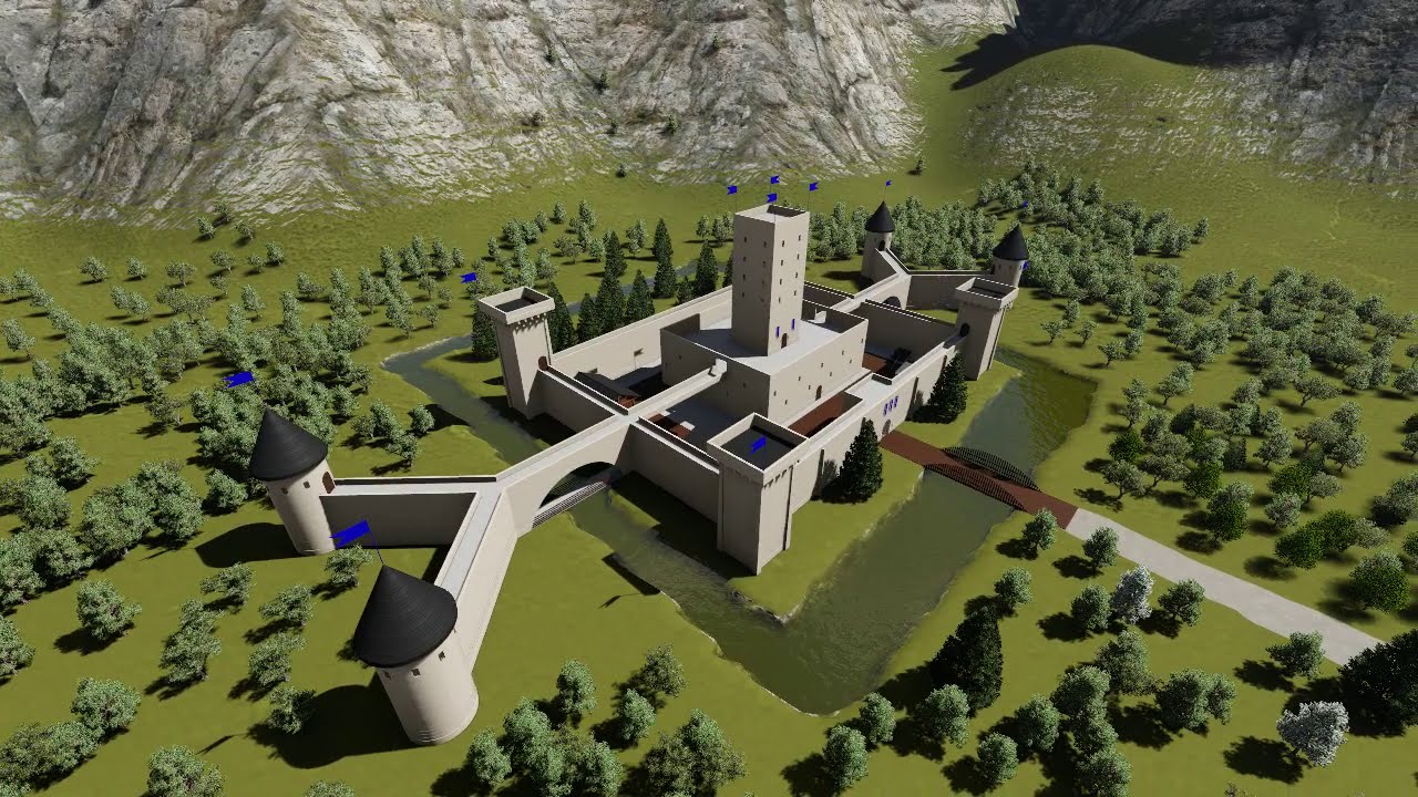 Medieval Village | Castles no.5 - 3D Models - Revit/Blender - YouTube