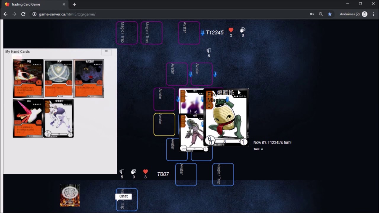 Trading Card Game - v3.0 HTML5 game client (gameplay)(English) - YouTube