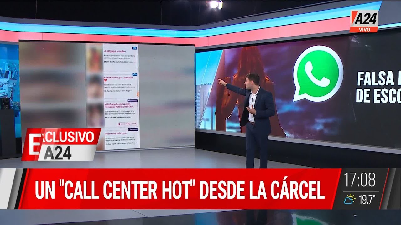 🔴 Así funciona un "call center hot" desde la cárcel - YouTube