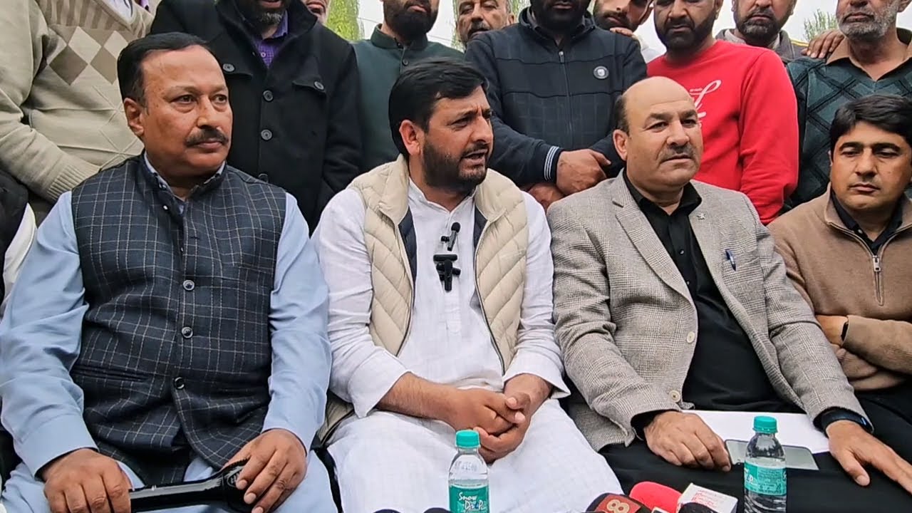 Omar Has To Answer As To Why NC Left PAGD: Fayaz Ahmad Mir - YouTube