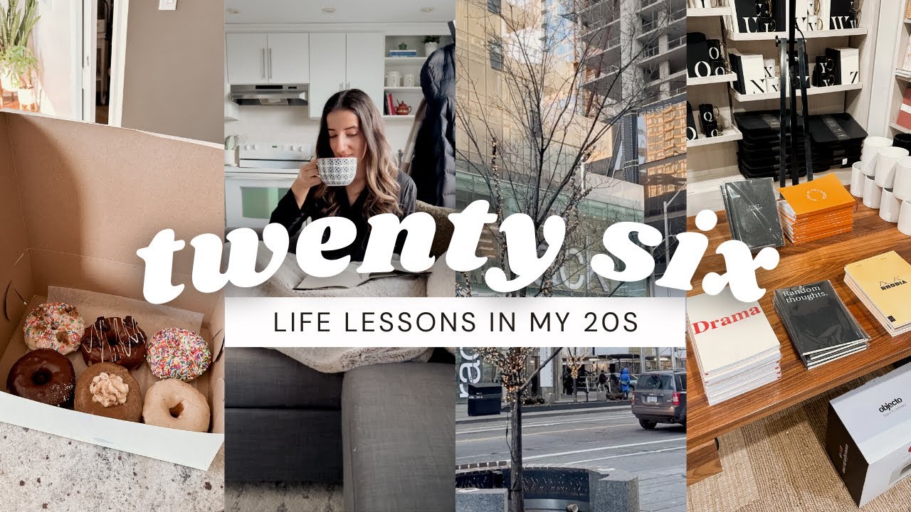 VLOG: turning 26, friendships & confidence in your 20s - YouTube