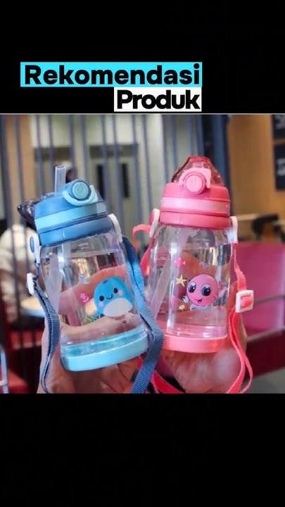 Botol Minum Anak Karakter Laut Lucu 550ml dan Tali | Etalase No 116 Cek Profil - YouTube