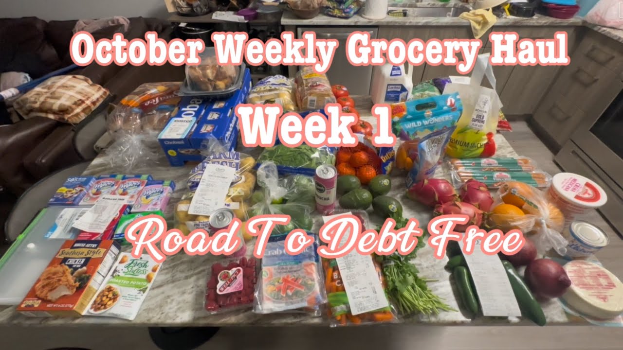 Weekly Grocery Haul 2023 | October Week 1 | Weekly Groceries for two ...