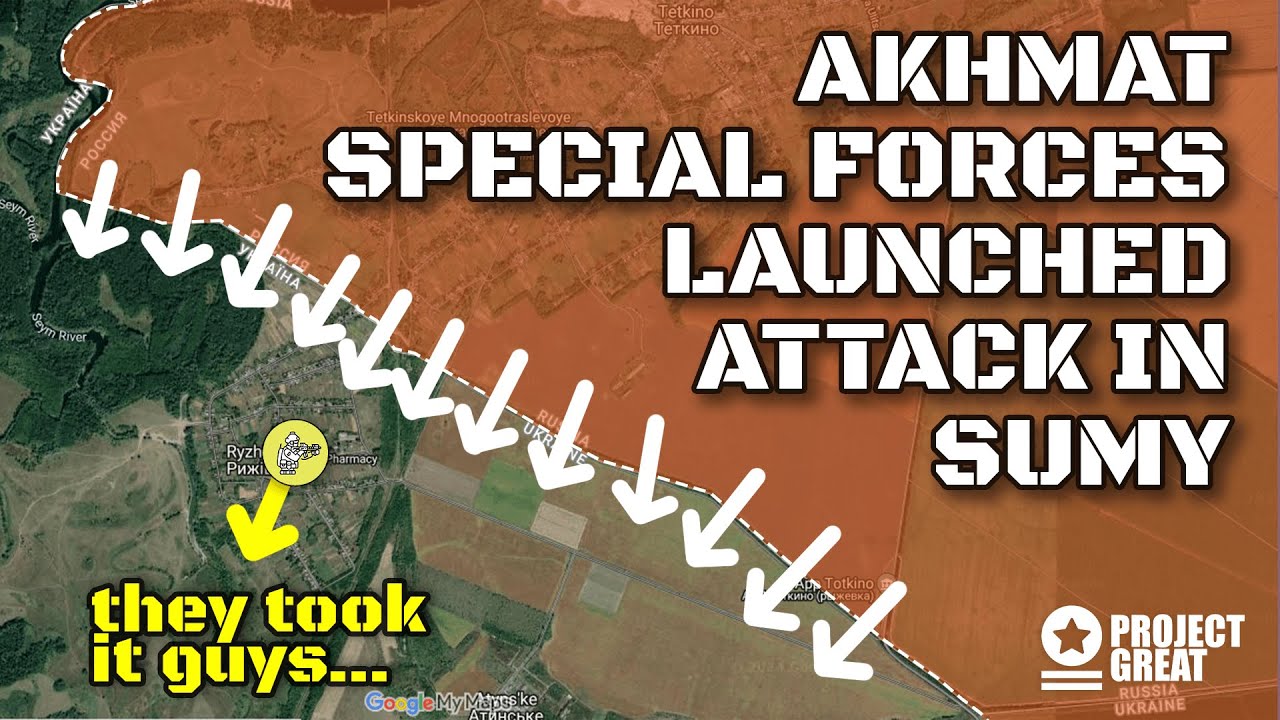 It’s Happening. Akhmat Special Forces Launched Attack In Sumy. Already ...