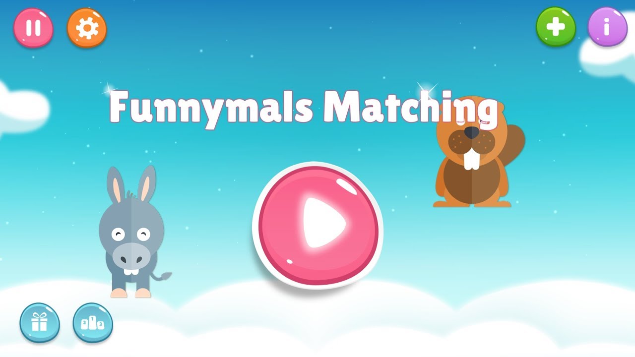 Funnymals Matching Gameplay - YouTube