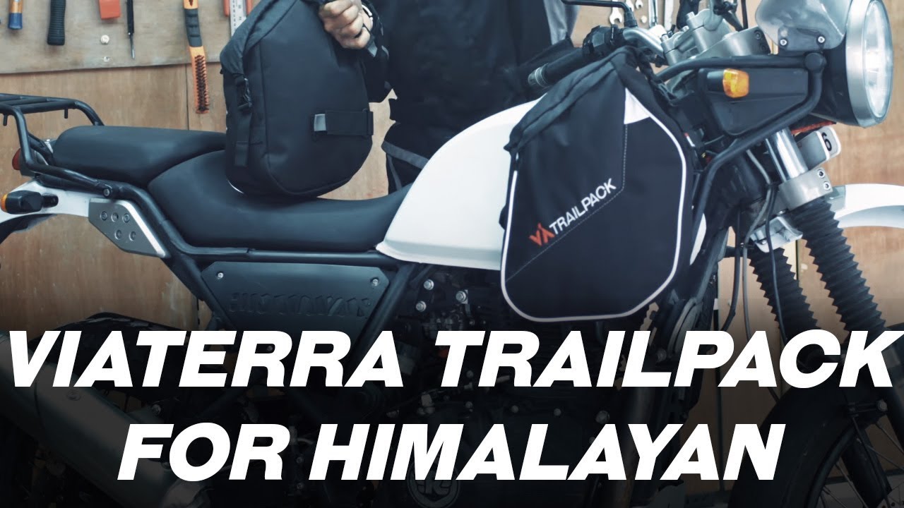 ViaTerra Trailpack (RE Himalayan) - Features, specs & mounting - YouTube