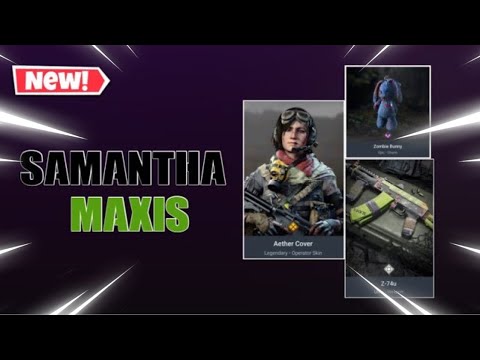 [Unreleased] Samantha Maxis Reactive Bundle (Showcase) - Call of Duty ...