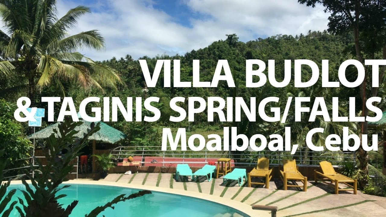 [Private Property] Villa Budlot and Taginis Falls | Moalboal Cebu ...