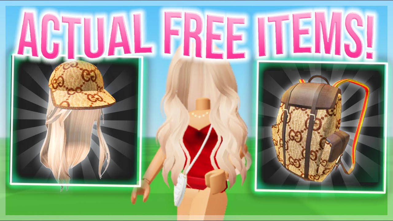 GET FREE NEW ITEMS ON ROBLOX NOW! - YouTube
