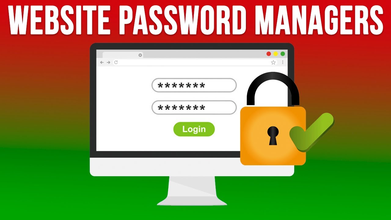 How Online Website Password Managers Work - YouTube