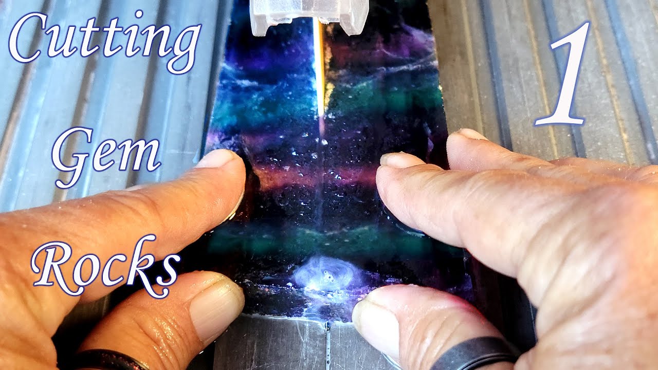 How to Cut Gem Rocks Made Easy - Rocks & Rockhounding - YouTube
