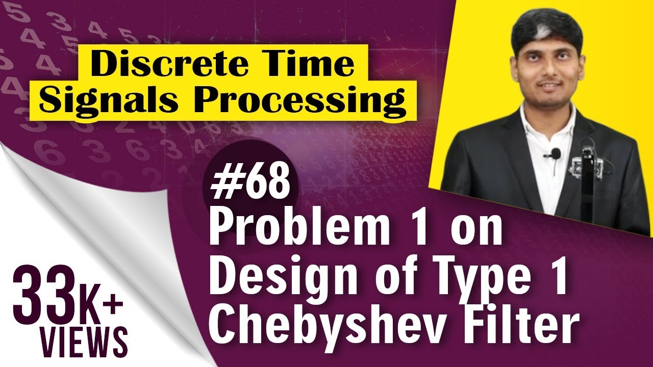 Problem 1: Design of Chebyshev Filter based on Type1 Chebyshev Filter ...