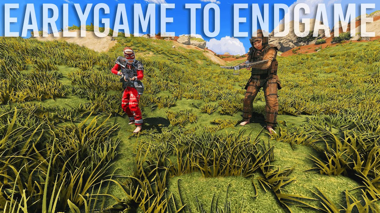 RUST - EARLYGAME TO ENDGAME REALLY FAST!! - YouTube