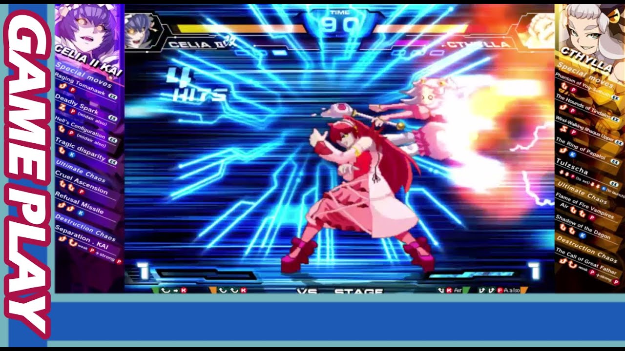 CHAOS CODE NS 023 CELIA II KAI vs CTHYLLA - YouTube