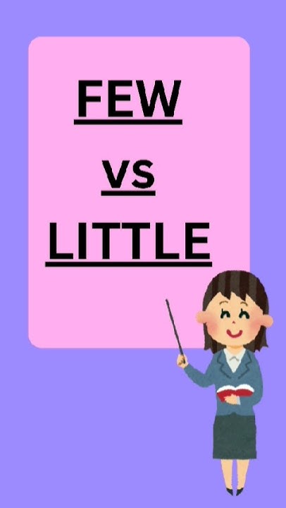 Few vs Little/ Determiners / Basic english grammar - YouTube