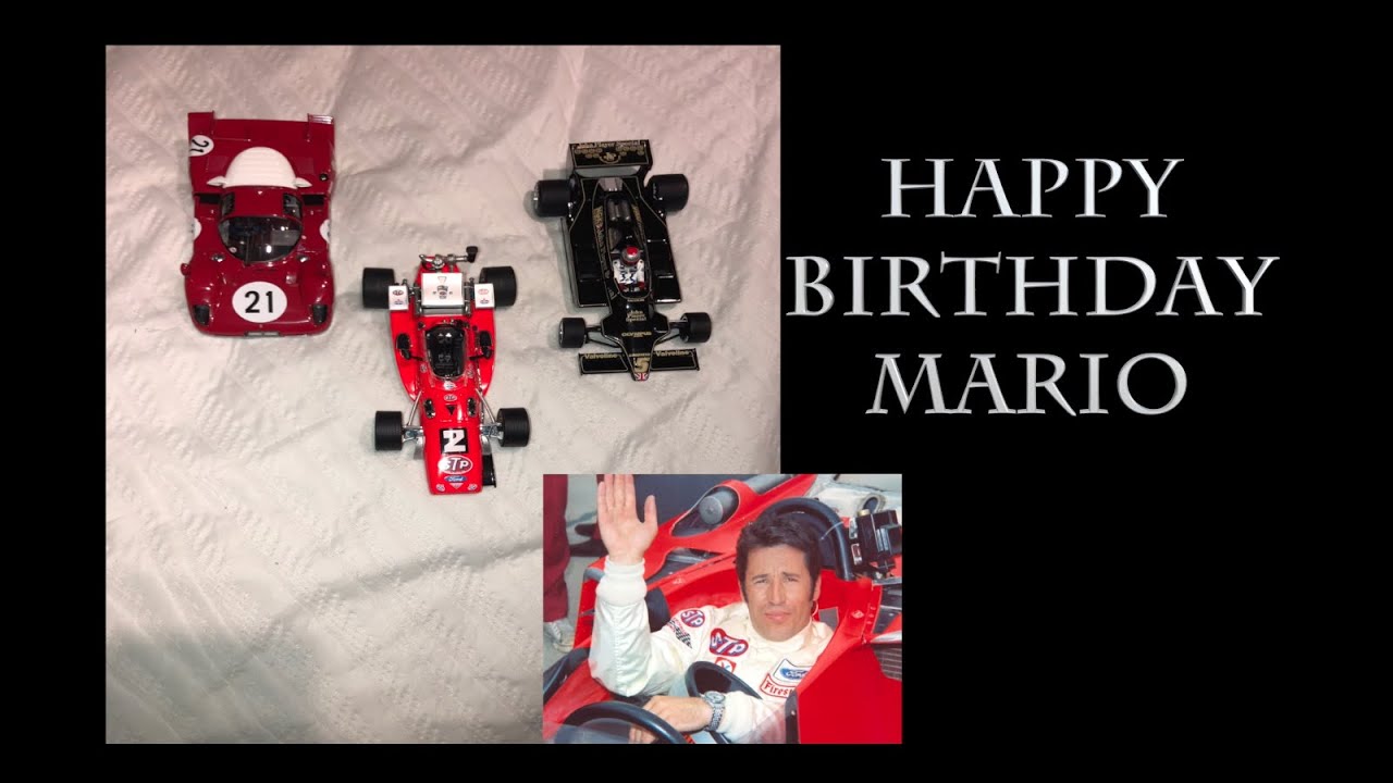 Remembering my Grandma-Happy Birthday, Mario Andretti!!! - YouTube