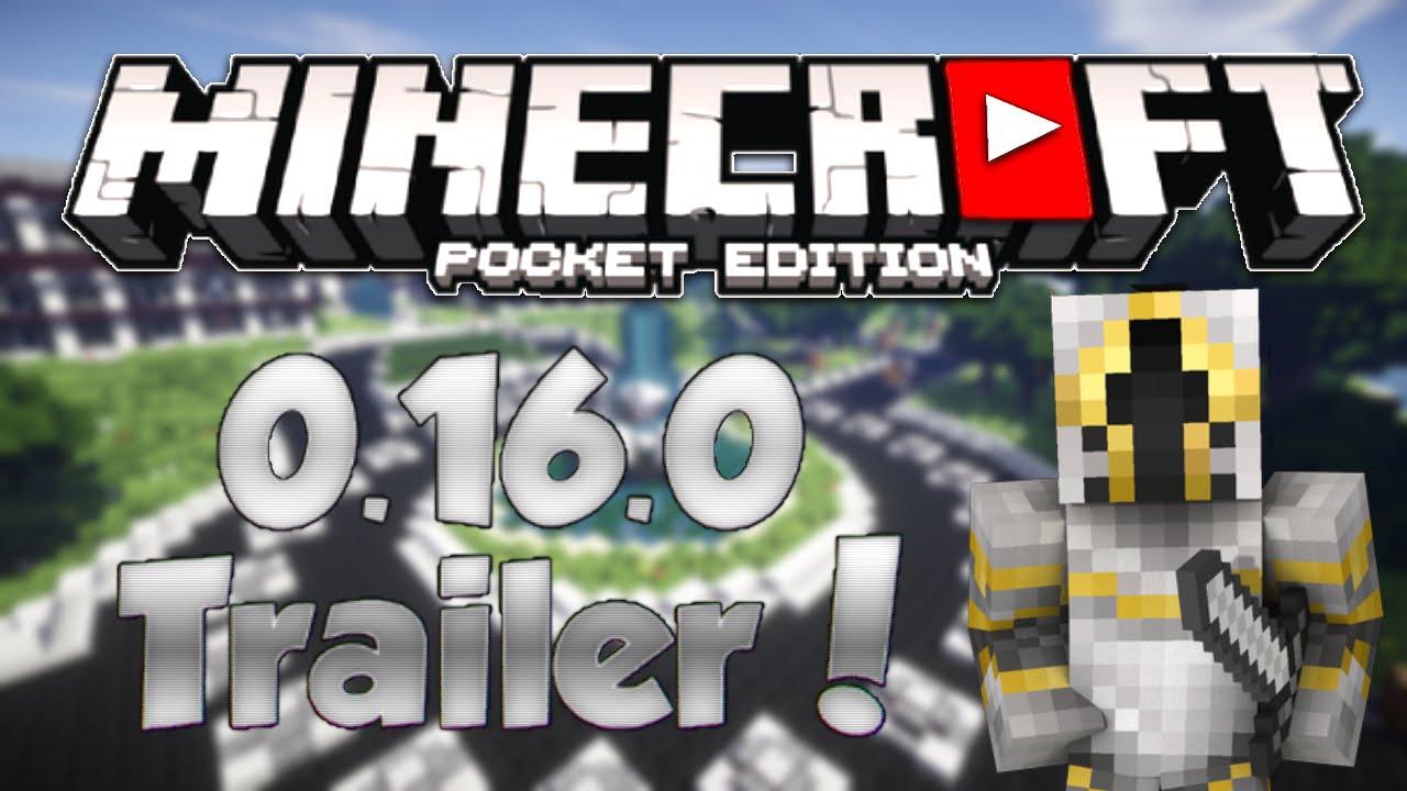 MCPE 0.16.0 Gameplay - Minecraft PE (Pocket Edition) 0.16.0 Trailer ...