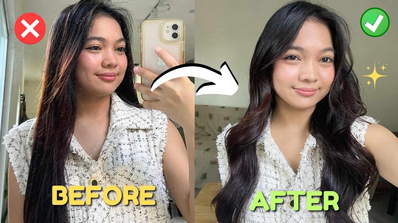 HOW TO CURL YOUR HAIR EASILY 💁🏻‍♀️⭐️ | Korean Wave Hair Curl Tutorial - YouTube