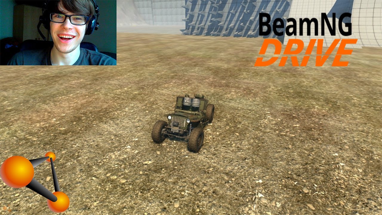 BeamNG Drive +Webcam HellJeep Mod - BajaJeep Crash Testing - YouTube