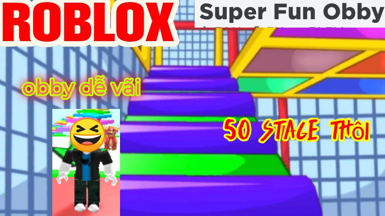 Roblox | trò chơi parkour chỉ với 50 stage khá dễ dàng vượt qua | Super ...