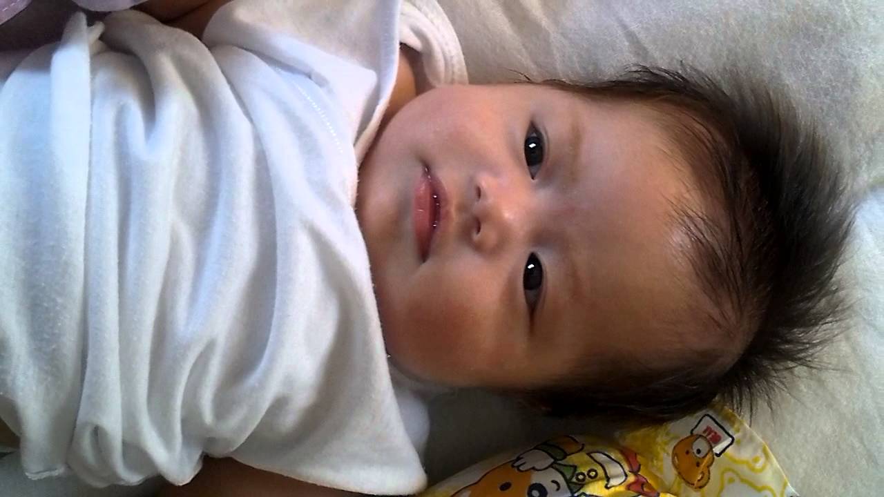 Smiling baby Carla - YouTube