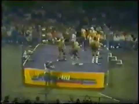 Manny Fernandez, Rick Rude, & Paul Jones vs The Rock & Roll Express ...