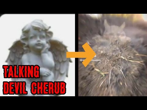 Spirit Halloween 2023 TALKING DEVIL CHERUB ANIMATRONIC!! - YouTube