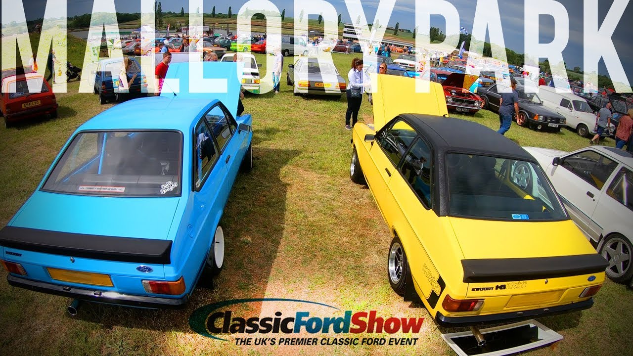 Classic Ford Show 2019 @ Mallory Park - YouTube