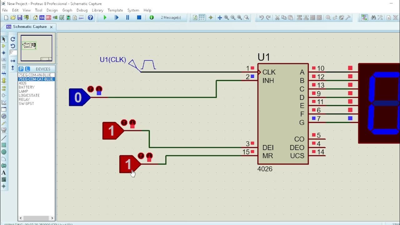 Exploring the Working Principle of CD4026 7-Segment Counter IC ...