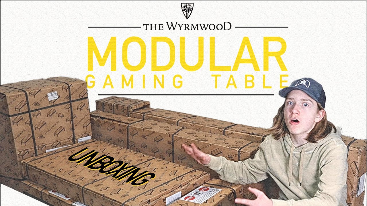 The Modular Gaming Table Unboxing - YouTube